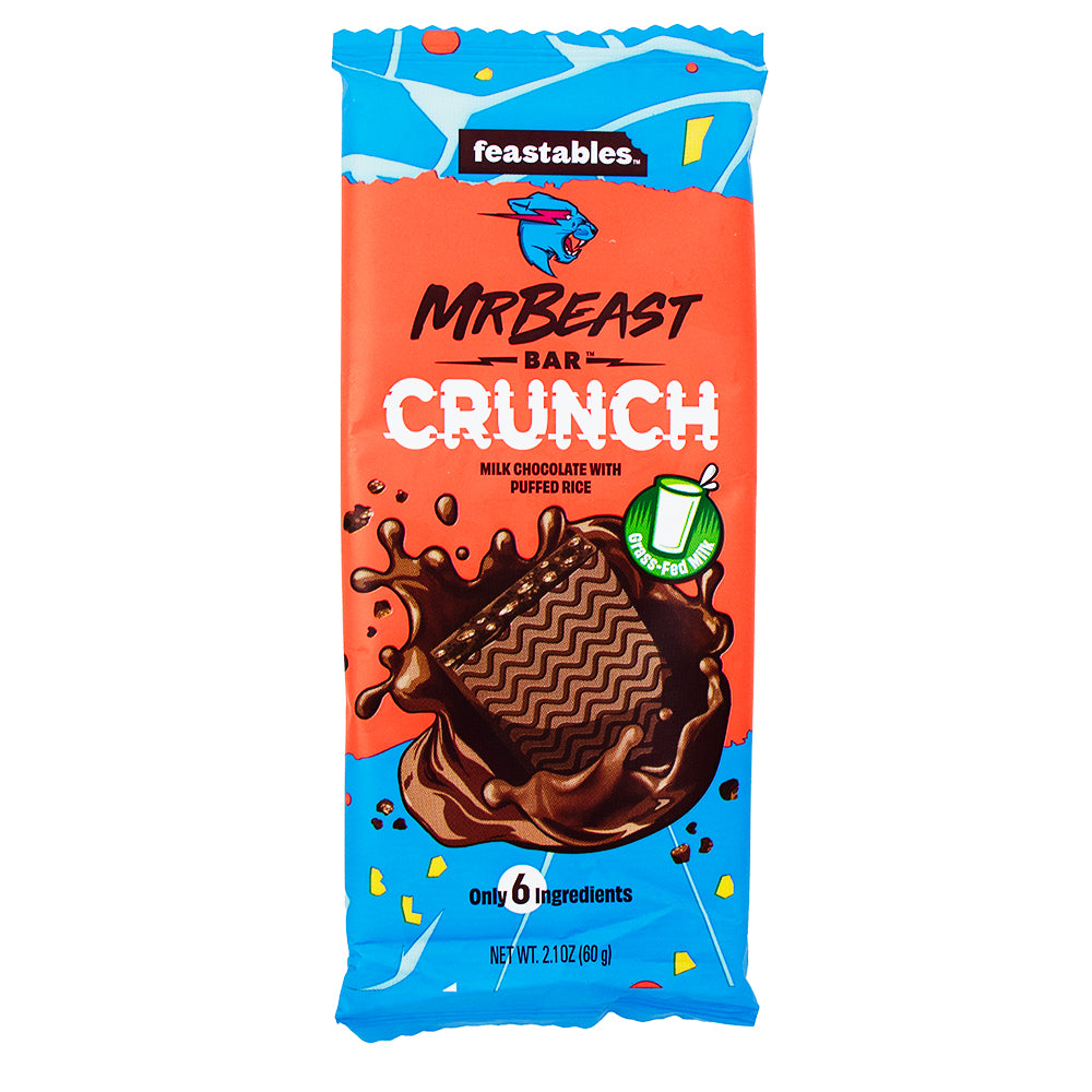 Mr Beast Milk Chocolate Crunch - 60g | Candy Funhouse – Candy Funhouse CA