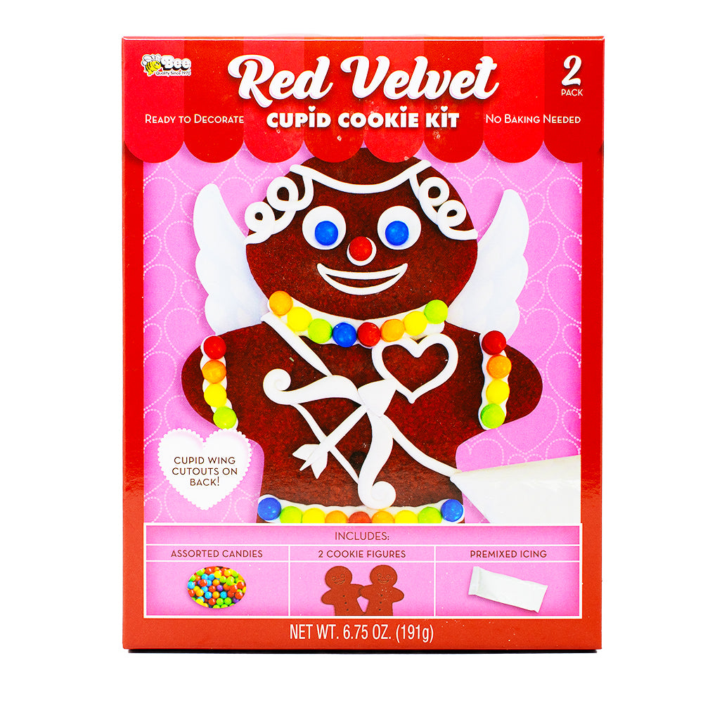 Red Velvet Cupid Cookie Kit - 6.75oz | Candy Funhouse – Candy Funhouse CA