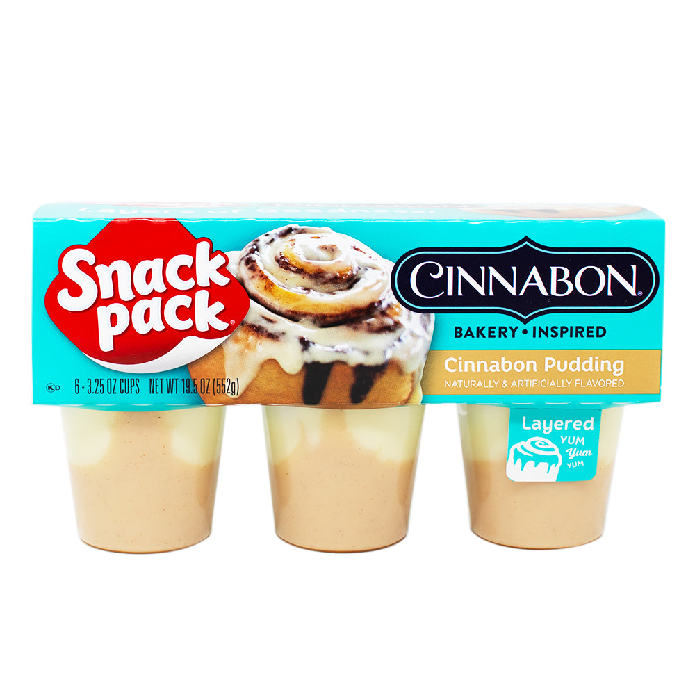 Snack Pack Cinnabon - 552g | Candy Funhouse – Candy Funhouse CA