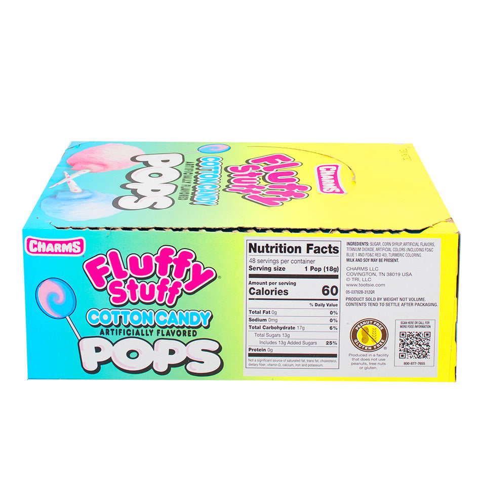Charms Fluffy Stuff Cotton Candy Pops – Candy Funhouse CA