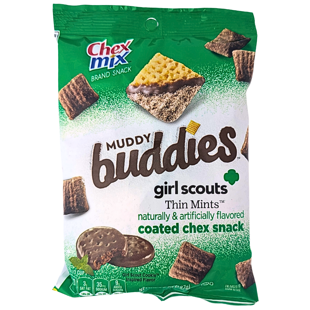 Chex Mix Muddy Buddies Girl Scouts Thin Mints - 4.5oz | Candy Funhouse – Candy Funhouse CA