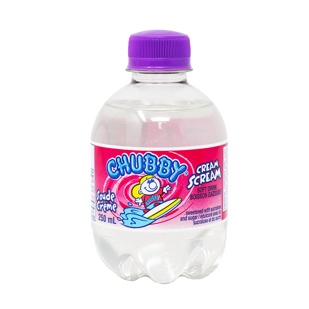 Chubby Cream Scream Soda - 250mL | Candy Funhouse – Candy Funhouse CA