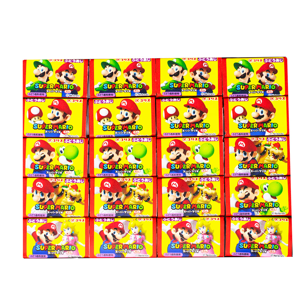 Coris Super Mario Gum - 55g | Candy Funhouse – Candy Funhouse CA