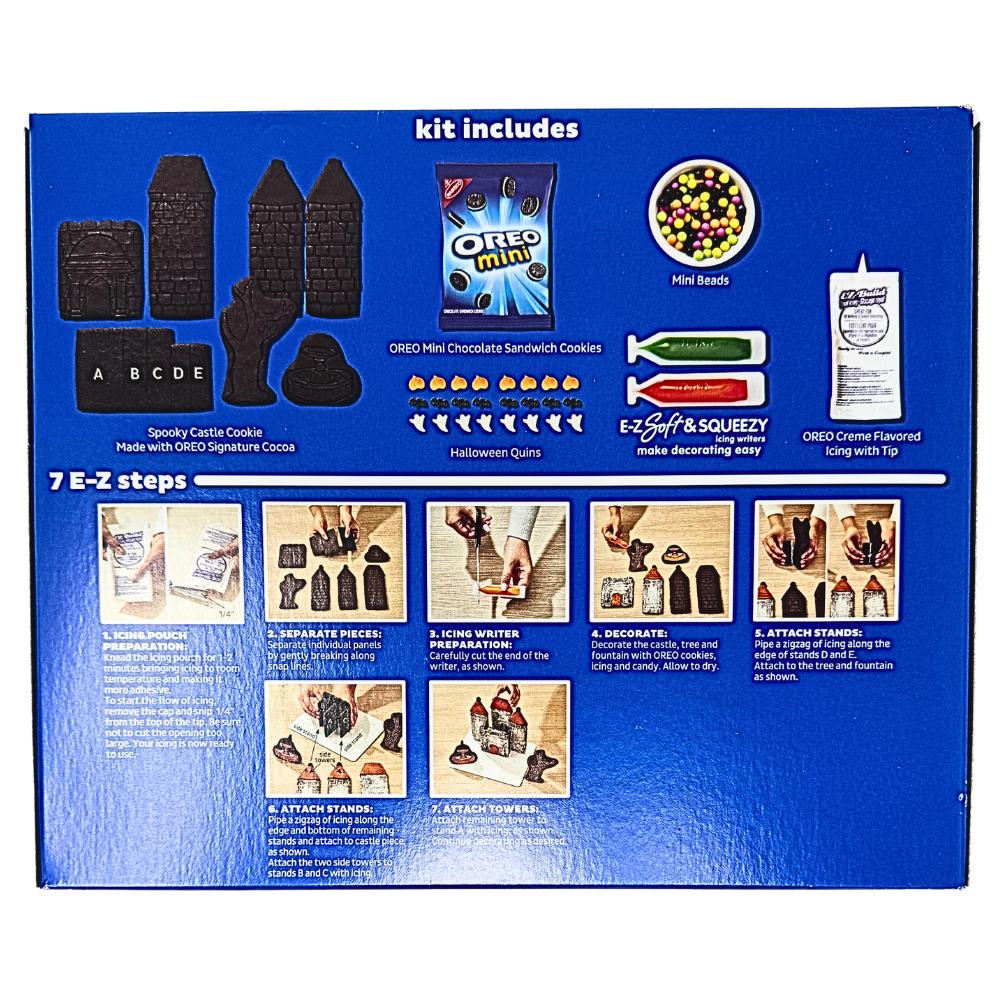 Create-A-Treat Oreo Spooky Castle Cookie Kit - 22.9oz | Candy Funhouse ...