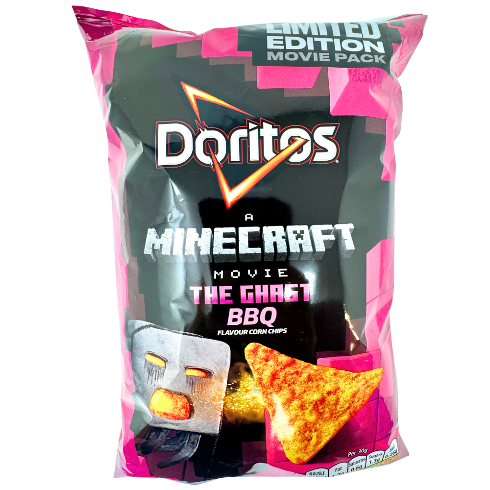 Doritos Minecraft The Ghast BBQ Chips (UK) - 180g | Candy Funhouse ...