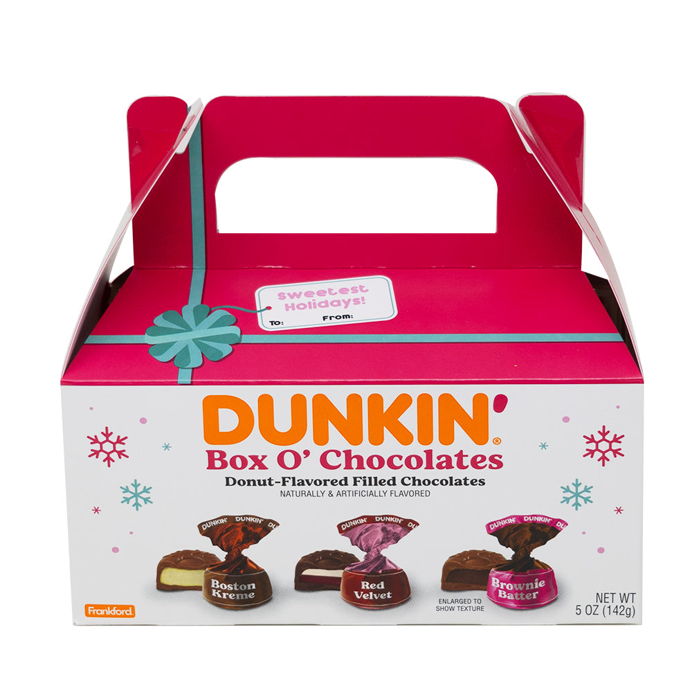 Dunkin Box O'Chocolates - 5oz | Candy Funhouse – Candy Funhouse CA