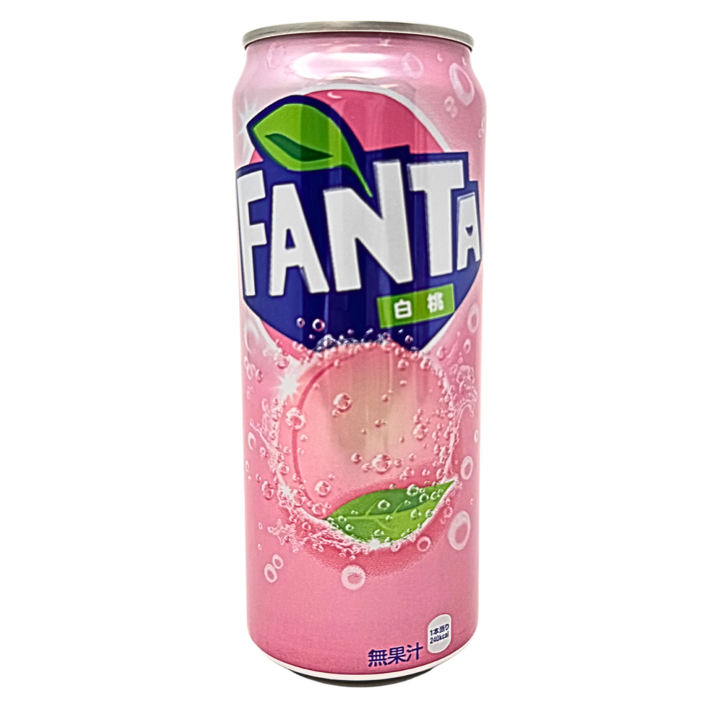 Fanta White Peach (Japan) - 500mL | Candy Funhouse – Candy Funhouse CA