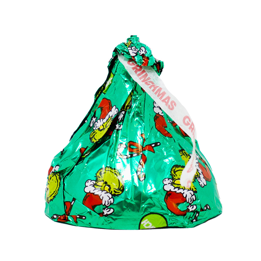 Hershey's Large Solid Milk Chocolate Kisses Grinch |Candy Funhouse ...