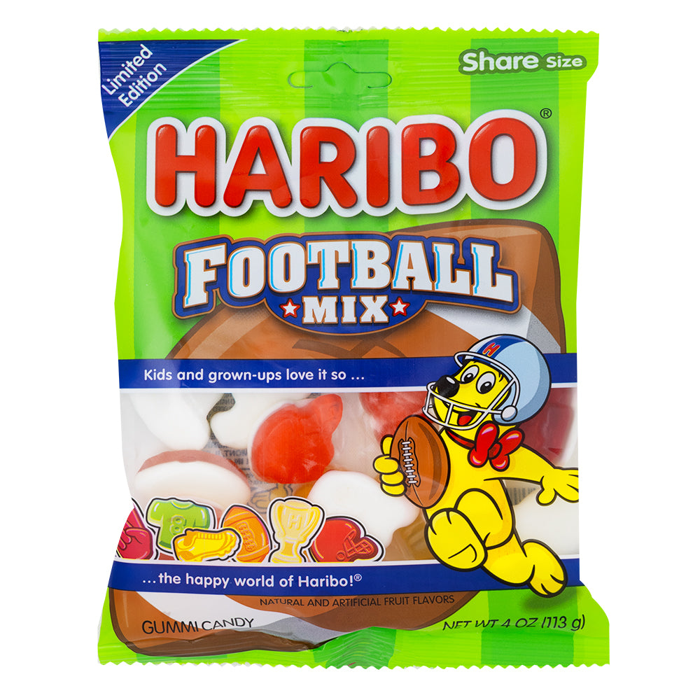 Haribo Football Mix - 4oz | Candy Funhouse – Candy Funhouse CA