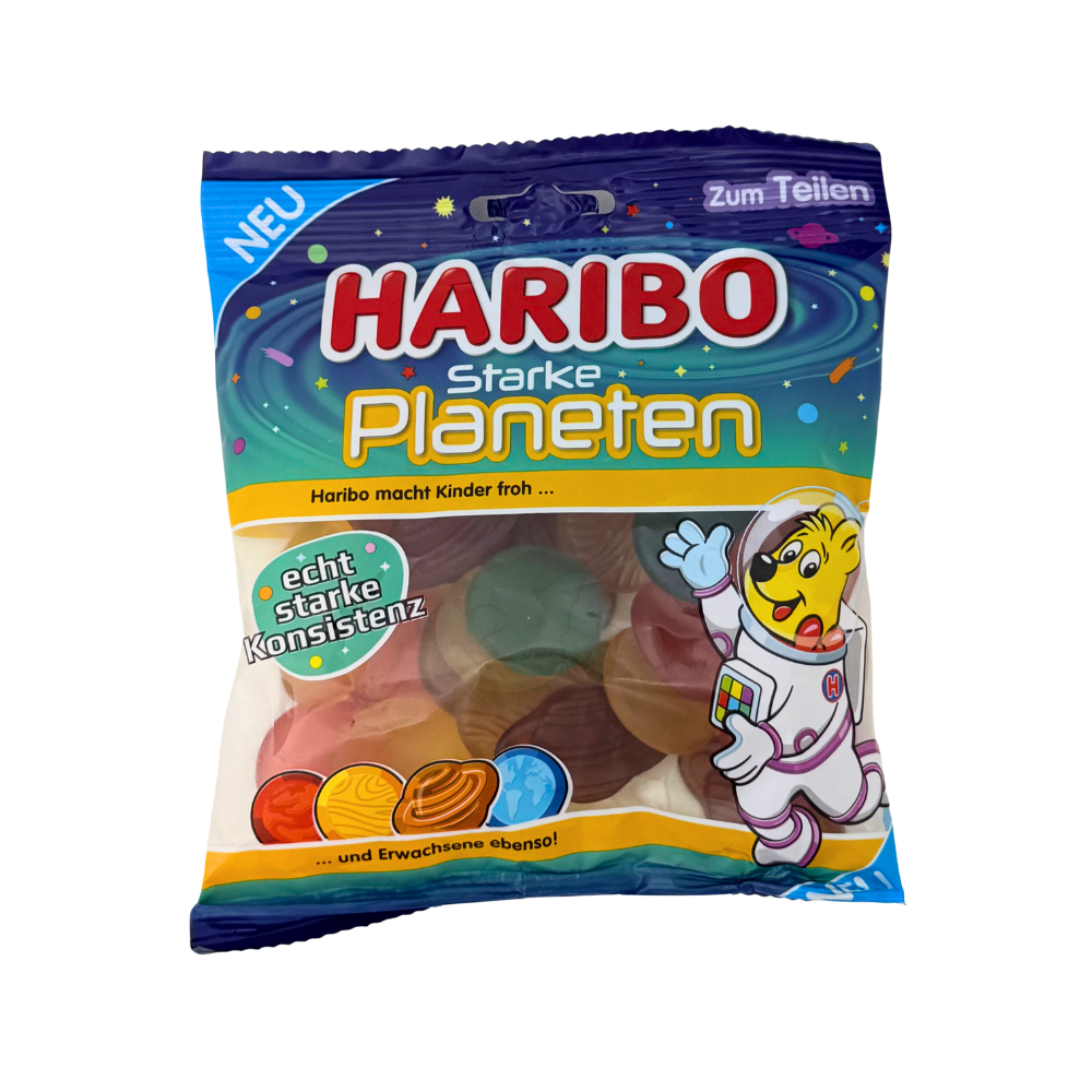 Haribo Starke Planeten (Planet) - 175g | Candy Funhouse – Candy Funhouse CA
