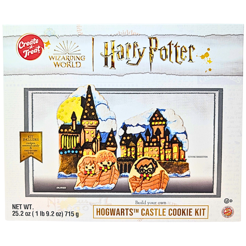 Harry Potter Hogwarts Castle Cookie Kit - 25.2oz | Candy Funhouse ...