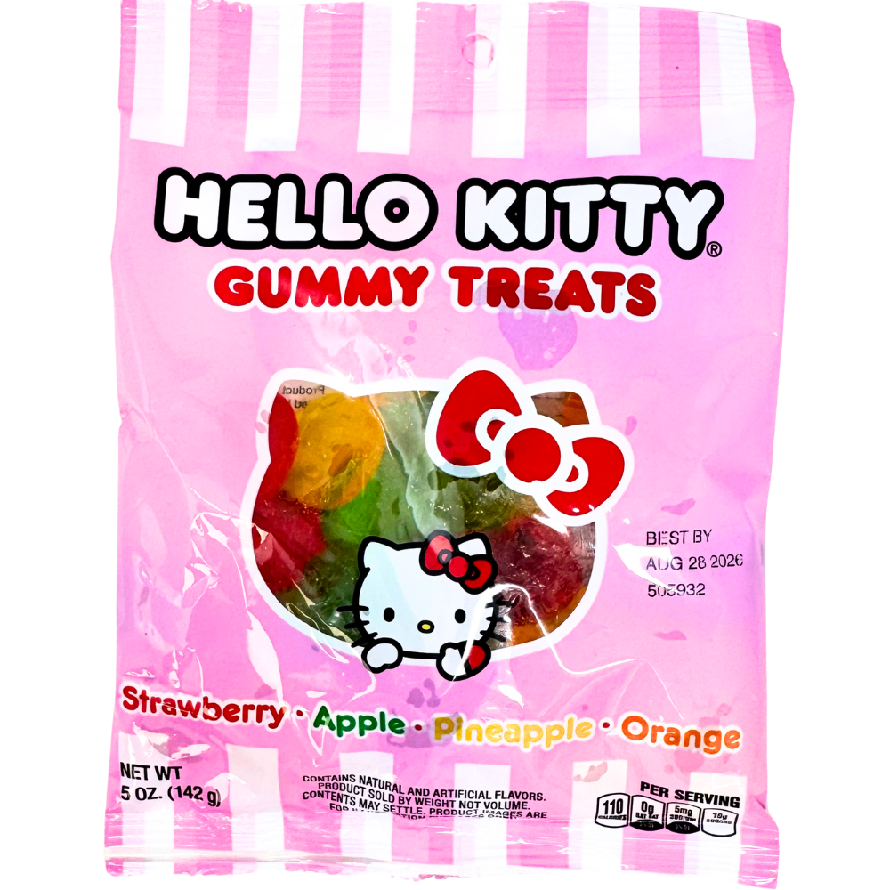 Hello Kitty Fruit Gummi Treats - 5oz | Candy Funhouse – Candy Funhouse CA