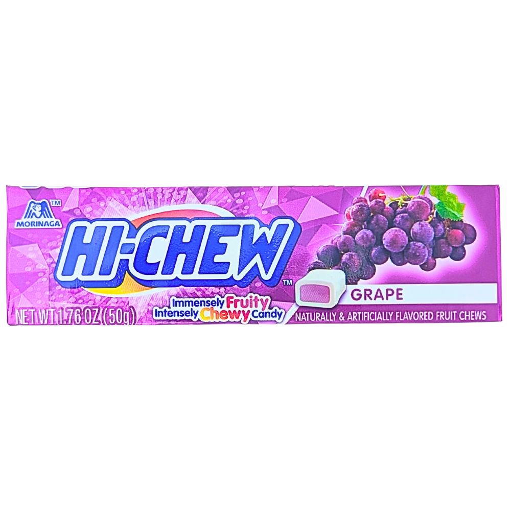 Hi-Chew Grape Fruit Chews | Japanese Candy | Candy Funhouse – Candy ...