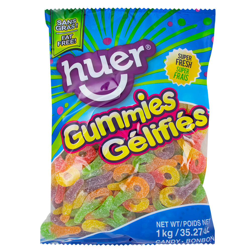 Huer Mini Sour Suckers 1kg | Sour Keys | Candy Funhouse – Candy Funhouse CA