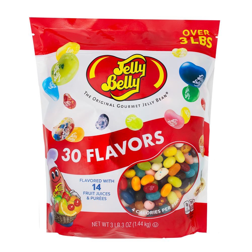 Jelly Belly 30 Assorted Flavours - 1.44kg | Candy Funhouse – Candy ...