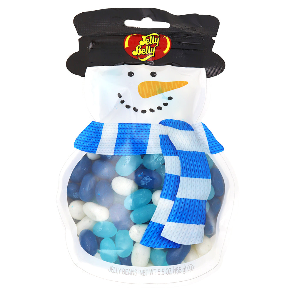 Jelly Belly Snowman Winter Mix Pouch - 155g | Candy Funhouse – Candy ...