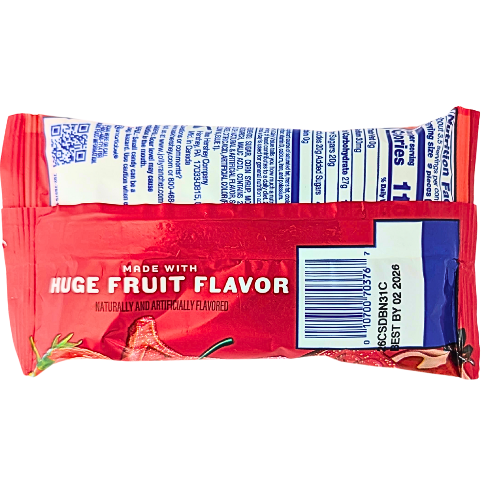 Jolly Rancher Sour Gummies Awesome Reds - 3.87oz | Candy Funhouse ...