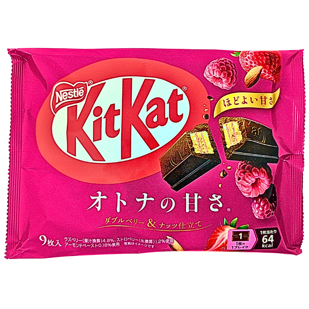 Kit Kat Double Berry and Nuts (Japan) - 102g | Candy Funhouse – Candy ...