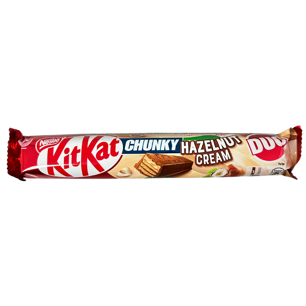 Kit Kat Chunky Hazelnut Cream DUO (UK) - 68g | Candy Funhouse – Candy ...