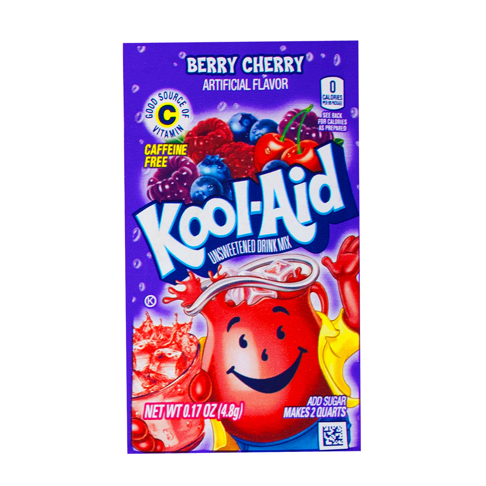 Kool Aid Berry Cherry Drink Mix Packet | Drink Mix – Candy Funhouse CA