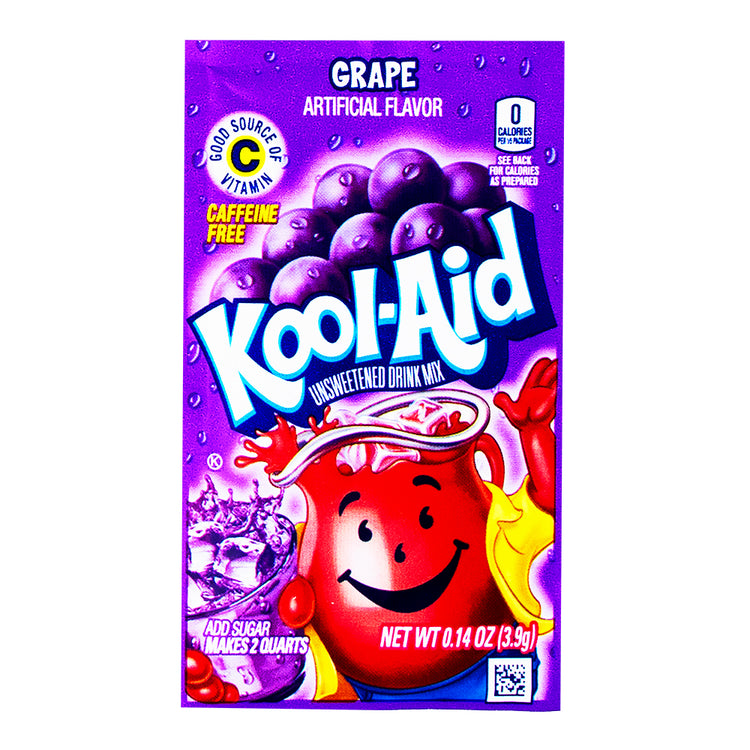 Kool-Aid Drink Mix Packet | Grape Flavour – Candy Funhouse CA