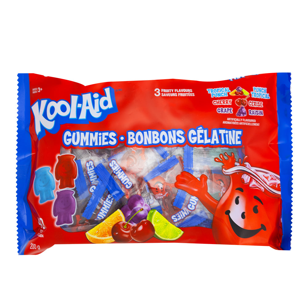 Kool-Aid Gummies 40ct - 200g | Candy Funhouse – Candy Funhouse CA