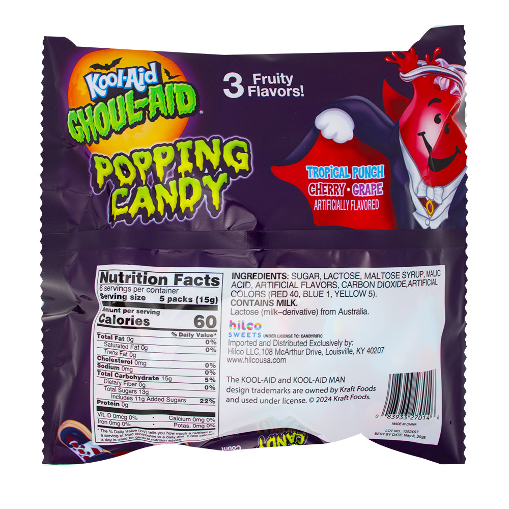 Ghoul-aid Popping Candy - 30ct | Candy Funhouse – Candy Funhouse CA