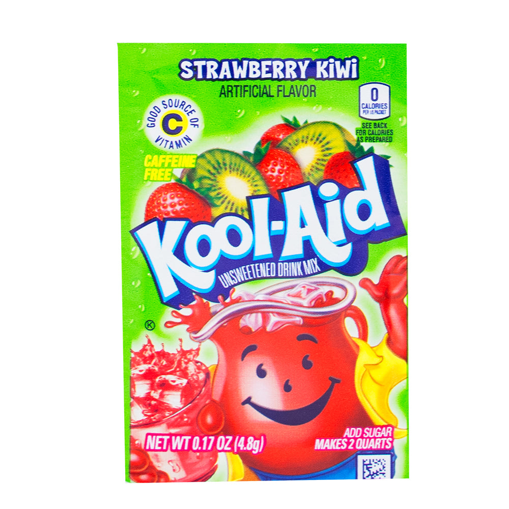 Kool-Aid Drink Mix Packet | Strawberry Kiwi Flavour – Candy Funhouse CA