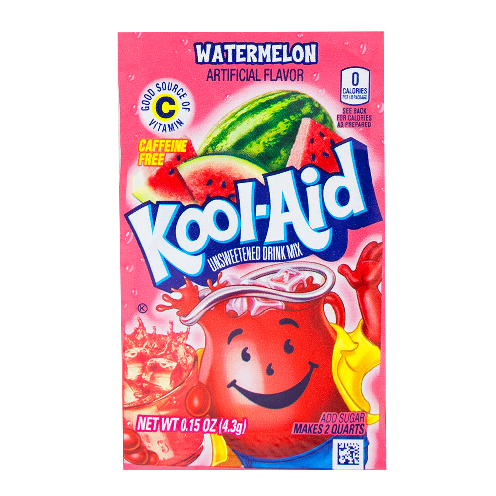 Kool-Aid Drink Mix Packet | Watermelon – Candy Funhouse CA