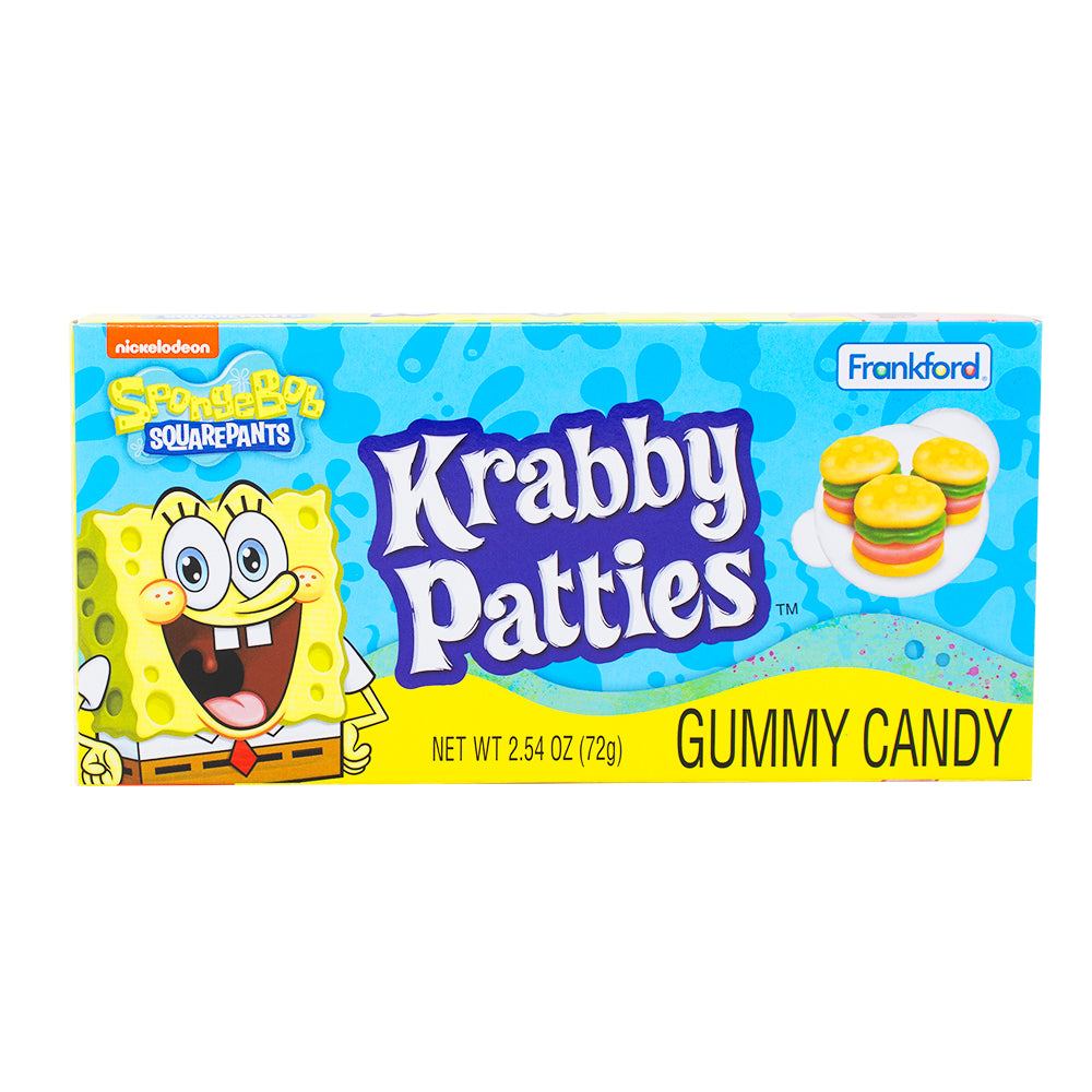 SpongeBob SquarePants Krabby Patties Candy Theater Pack – Candy Funhouse CA