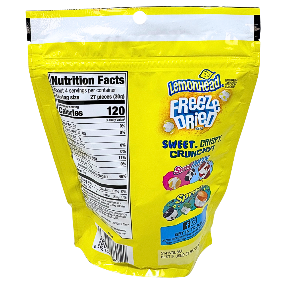 Lemonhead Freeze Dried Candy - 4oz | Candy Funhouse – Candy Funhouse CA