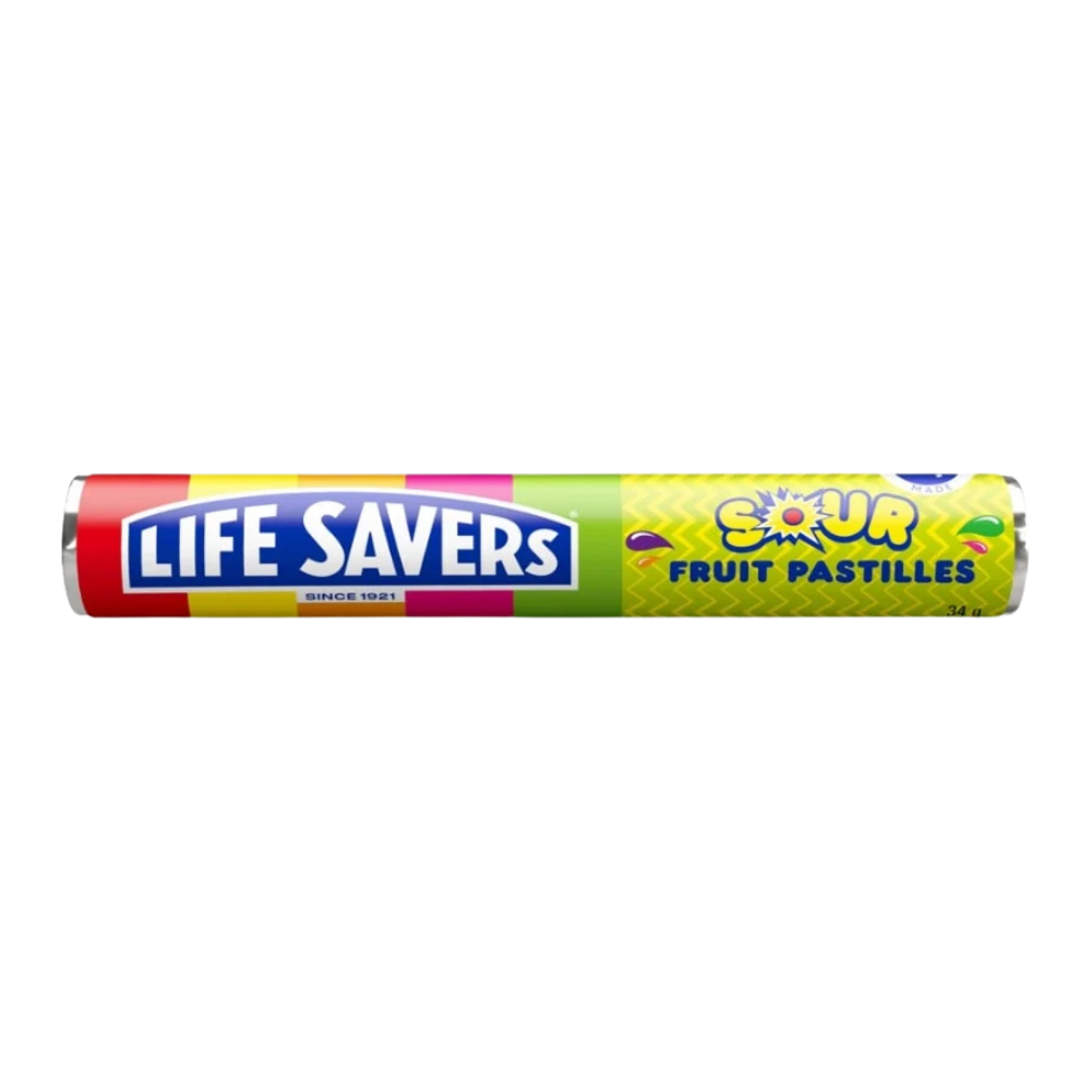 Lifesavers Sour Fruit Pastilles (Australia) - 34g | Candy Funhouse ...