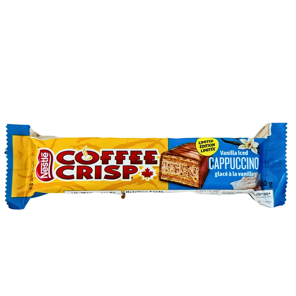 Coffee Crisp - Vanilla Iced Cappuccino | Candy Funhouse – Candy Funhouse CA