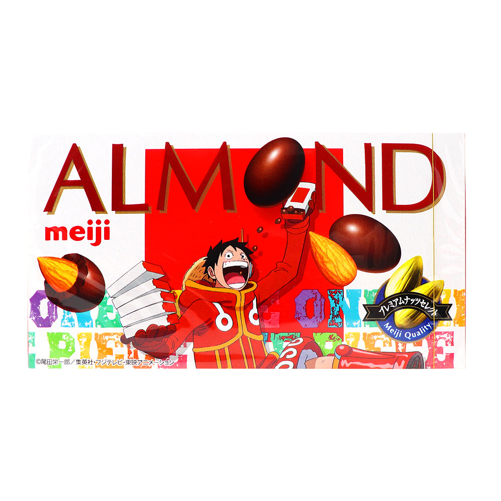 Meiji One Piece Almond Chocolate (Japan) - 79g | Candy Funhouse – Candy ...
