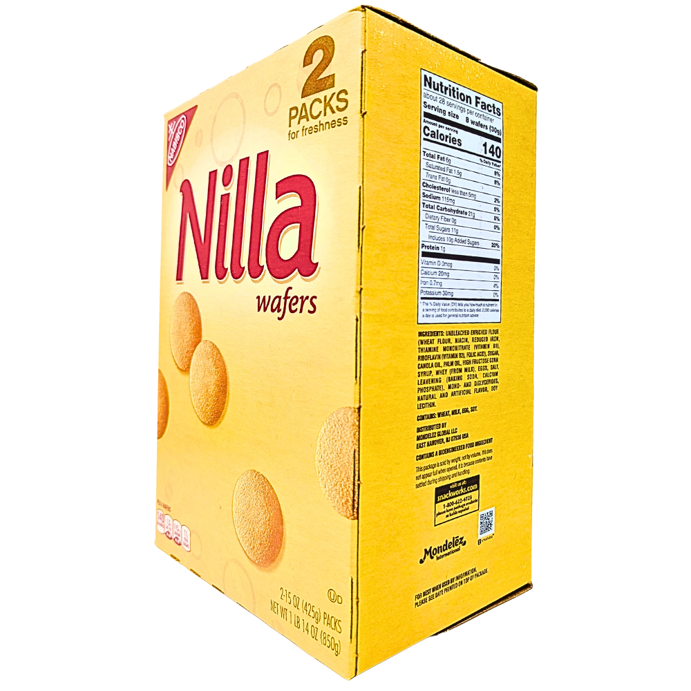 Nilla Wafers - 850g | Candy Funhouse – Candy Funhouse CA
