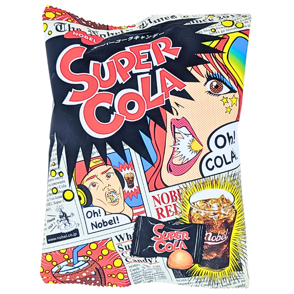 Nobel Super Cola Candy (Japan) - 88g | Candy Funhouse – Candy Funhouse CA