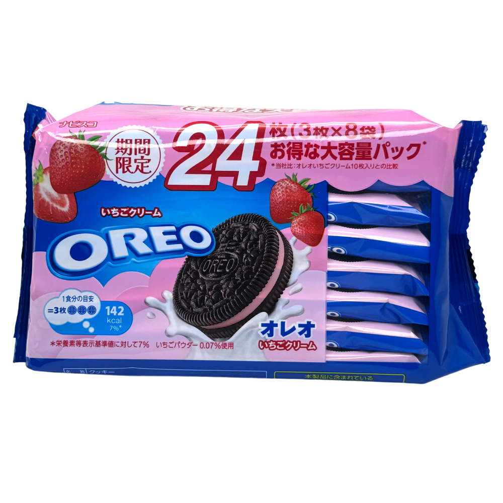 Oreo Strawberry Value Pack (Japan) - 24ct | Candy Funhouse – Candy ...