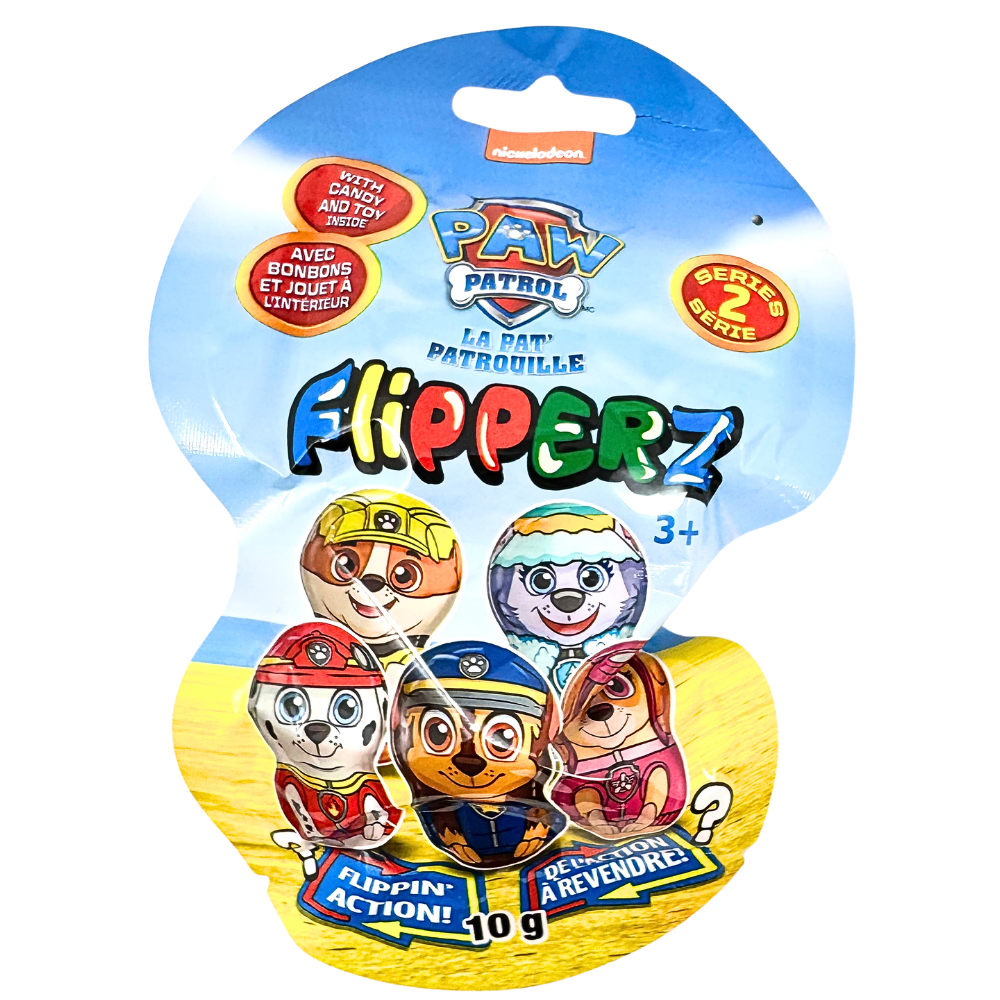 Paw Patrol Flipperz - 10g | Candy Funhouse – Candy Funhouse CA