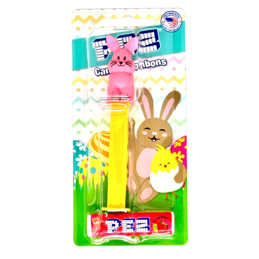 Pez Easter Floppy Bunny Pink - 16g | Candy Funhouse – Candy Funhouse CA