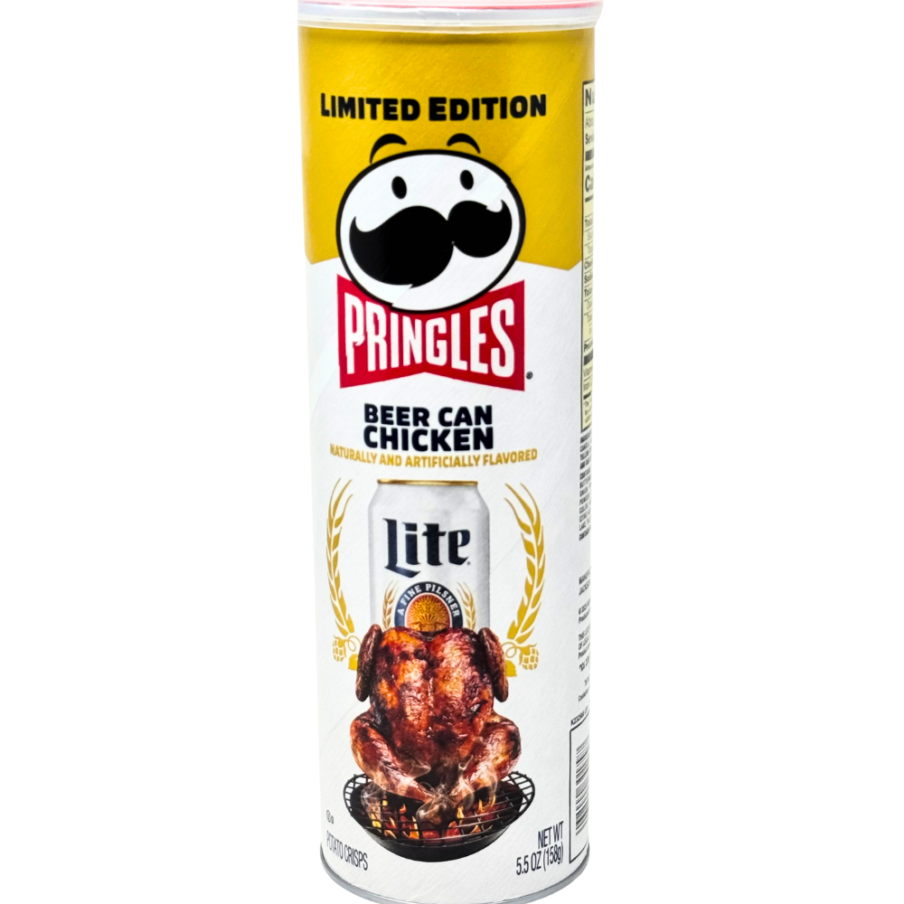 Pringles Miller Lite Beer Can Chicken - 5.5oz | Candy Funhouse – Candy ...