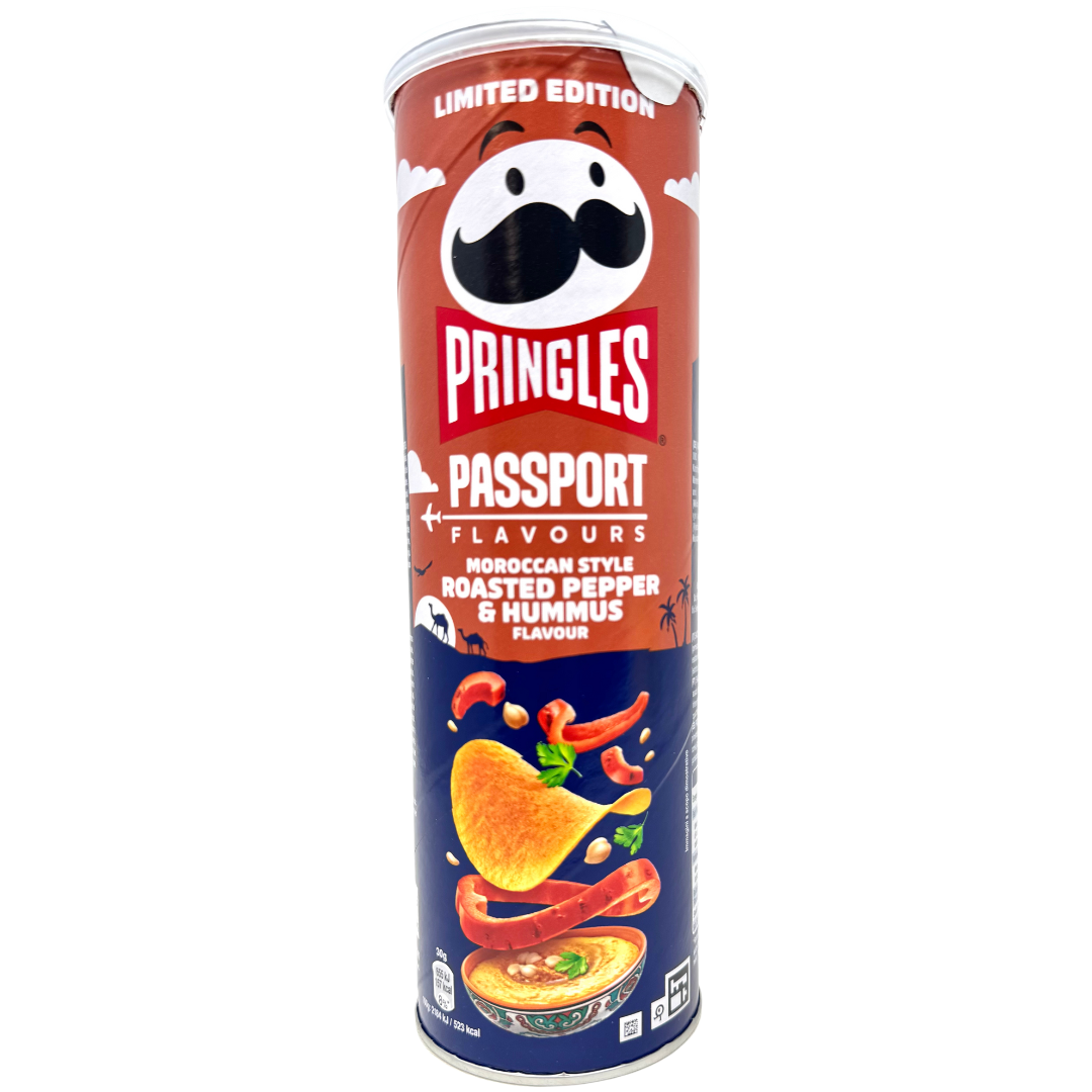 Pringles Moroccan Pepper and Hummus (Germany) - 165g | Candy Funhouse ...