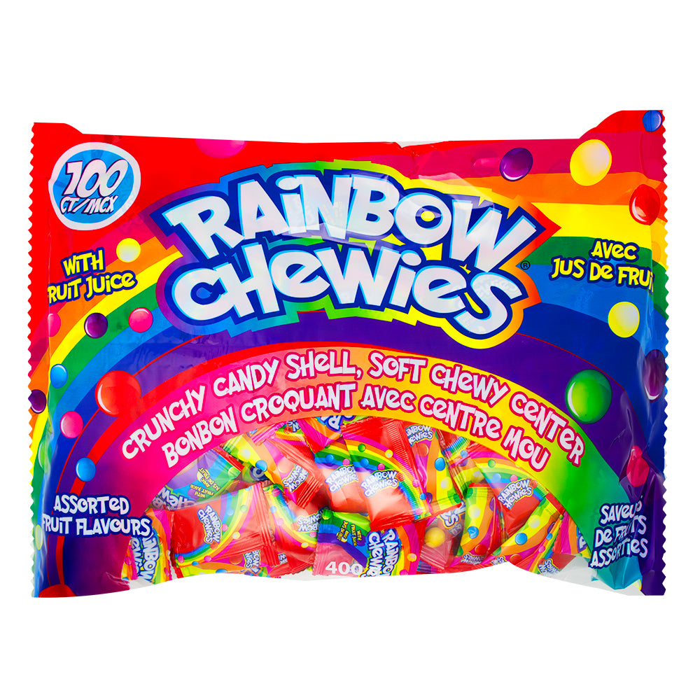 Rainbow Chewies - 100ct | Candy Funhouse – Candy Funhouse CA