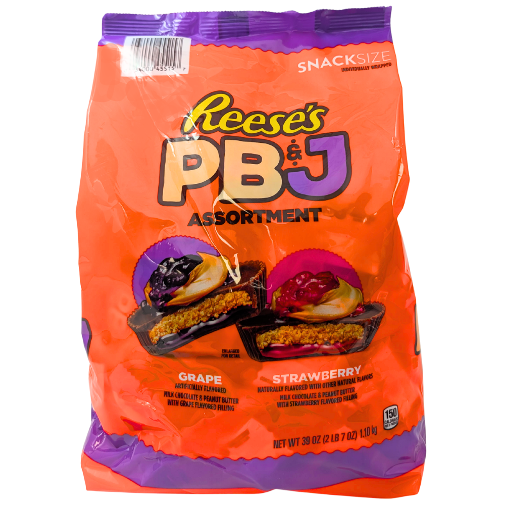 Reese's PB & J Assortment Snack Size - 1.1kg | Candy Funhouse – Candy ...
