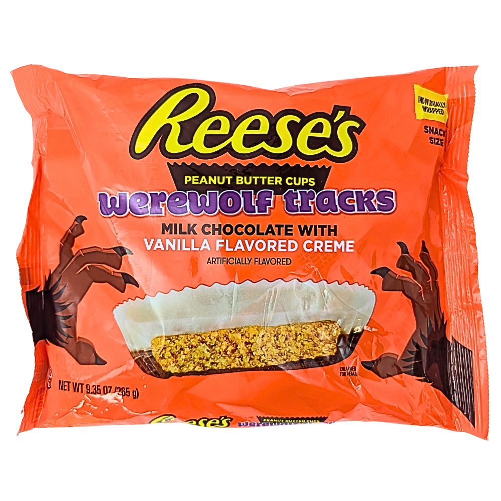 Reese's Werewolf Tracks Peanut Butter Cups - 9.35oz | Candy Funhouse ...