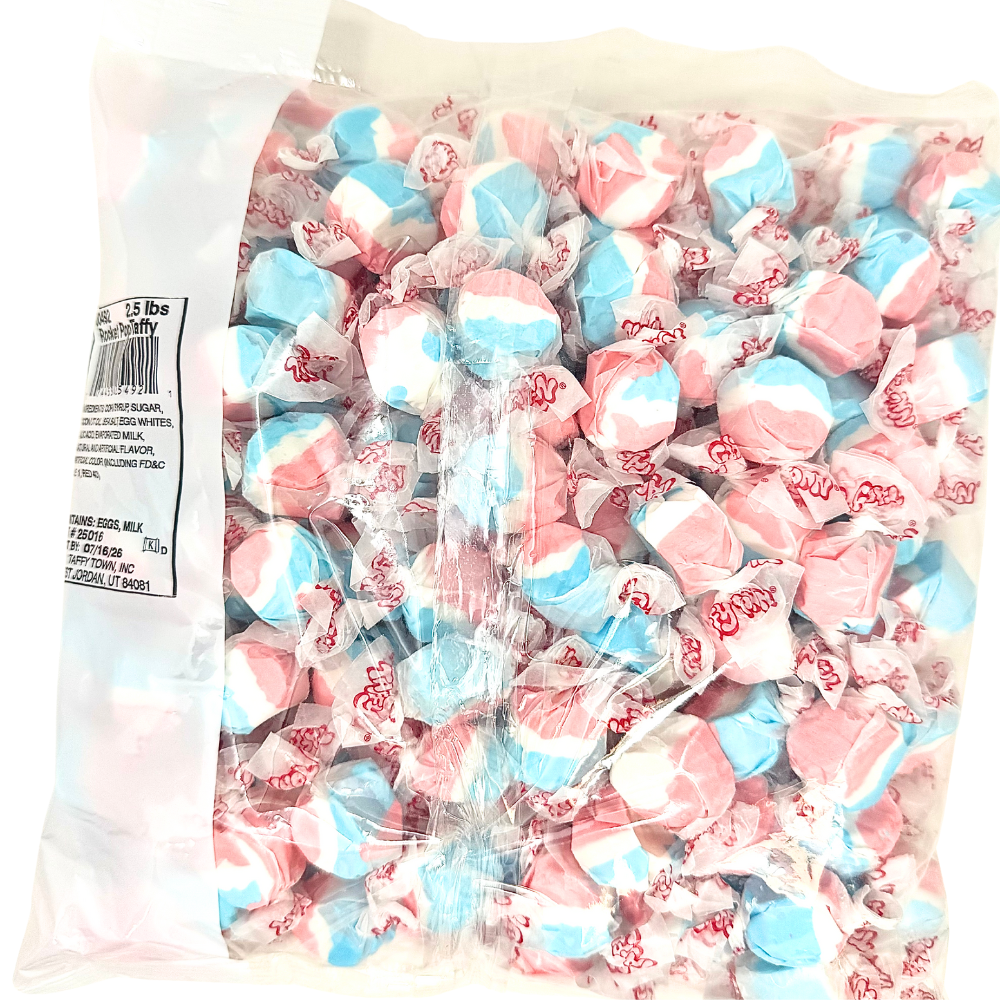 Salt Water Taffy - Rocket Pop - 2.5lb | Candy Funhouse – Candy Funhouse CA