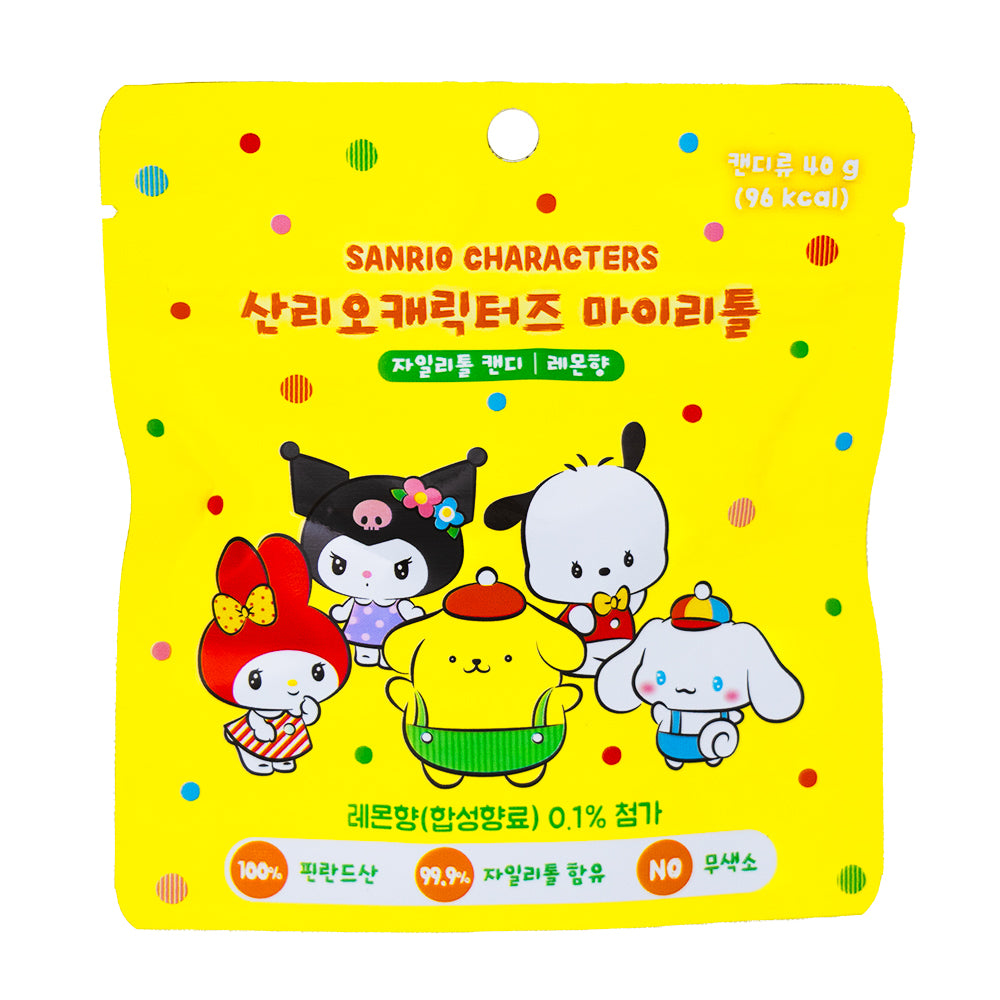 Sanrio My Little Friends Sugar-Free Lemon Candy (Korea) - 40g | Candy ...