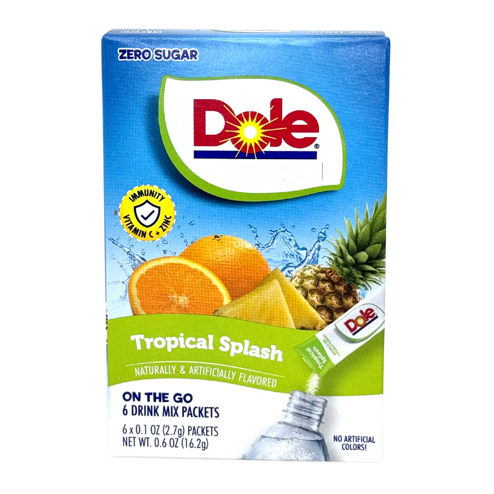 Singles To Go Dole Tropical Splash (2.7g each packet) | Candy Funhouse ...