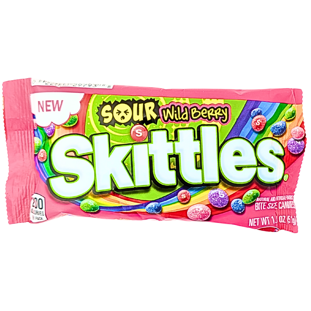 Skittles Sour Wild Berry - 1.8oz | Candy Funhouse – Candy Funhouse CA