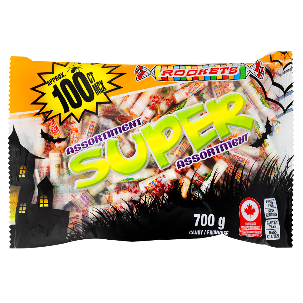 Rockets Super Assortment - 700g | Candy Funhouse – Candy Funhouse CA