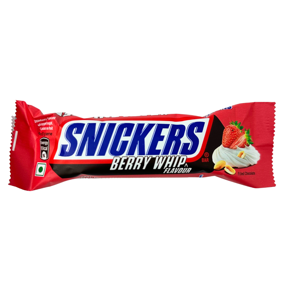 Snickers Berry Whip (India) - 40g | Candy Funhouse – Candy Funhouse CA